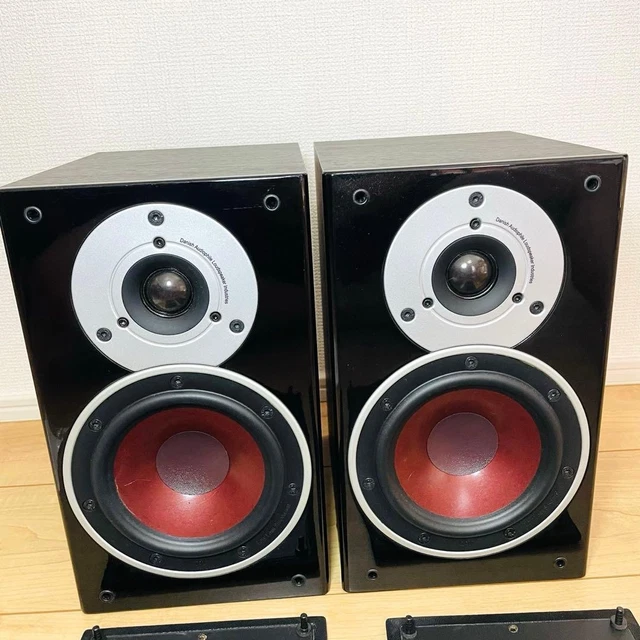 DALI ZENSOR 1 BK Black Ash Bookshelf Speakers Pair 2-Way Tested Working ...