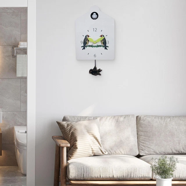 HORLOGE À automatique à pendule réglable et silencieux, horloge murale ...