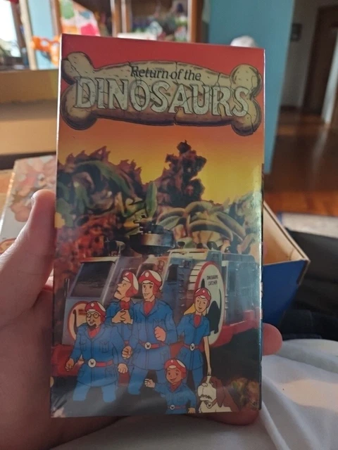 RETURN OF THE Dinosaurs VHS 80s Rare Anime/Claymation/ Puppets Vintage ...