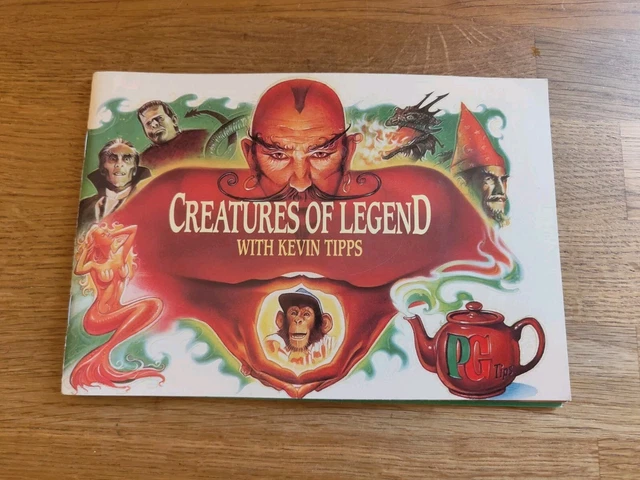 BOOK - BROOKE Bond Picture Cards Creatures Of Legend Kevin Tipps ...