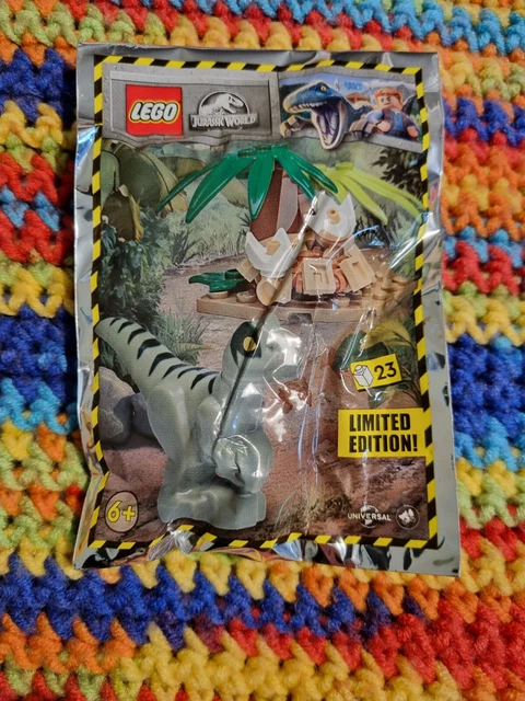 LEGO JURASSIC WORLD Set 122221 Raptor con confezione pellicola nido ...