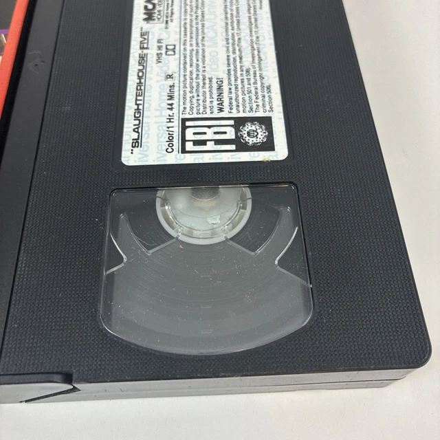 SLAUGHTERHOUSE FIVE (VHS, 1990) Michael Sacks, Ron Leibman, Valerie ...