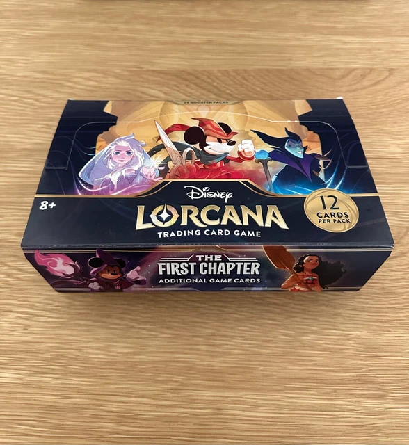 DISNEY LORCANA THE First Chapter Booster Box 20 Packs Of Cards *OPEN ...