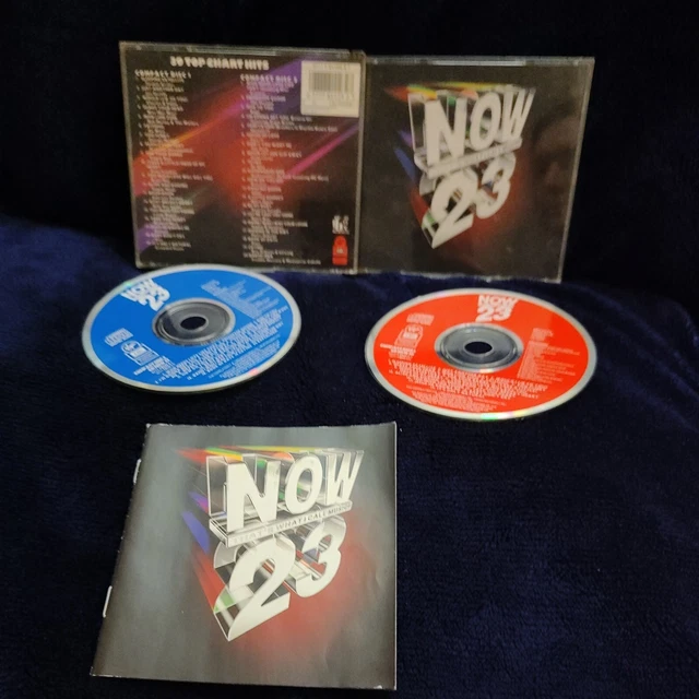 NOW THAT'S WHAT I Call Music 23! Original Double Fat Box Album & Booklet (1992) £12.95 - PicClick UK