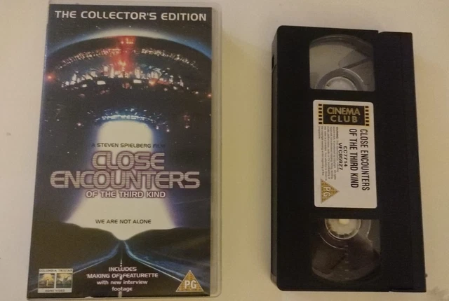 CLOSE ENCOUNTERS OF The Third Kind (VHS, 2002) in good condition £8.00 ...