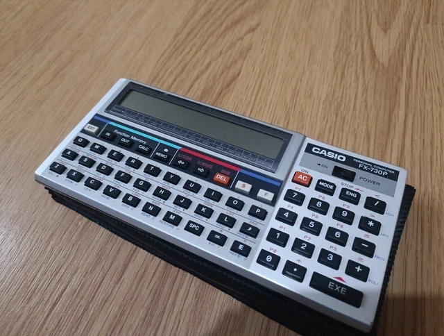 CASIO FX-730P Personal Computer Vintage Calculator,Tested £44.99 ...