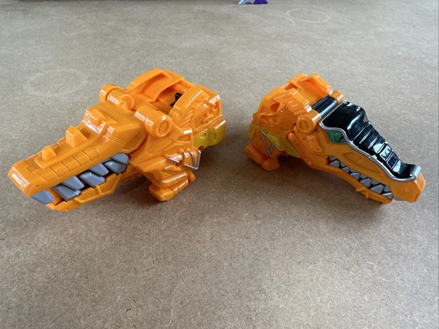 POWER RANGERS DINO Charge Deinosuchus Zord With Charger Orange ...