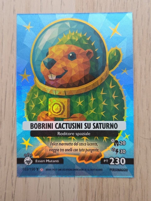 BOBRINI CACTUSINI SU SATURNO-BRAINROT ANOMALIA GALATTICA carta POLYGON ...