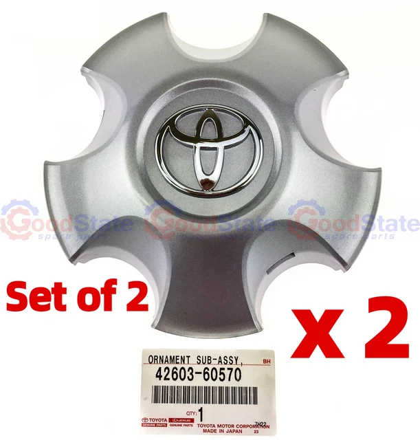 GENUINE TOYOTA LANDCRUISER 100 Series HDJ Wheel Rim Cover Center Hub ...