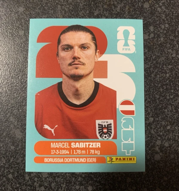 PANINI FIFA WORLD Cup 2026 Marcel Sabitzer Sticker Austria AUT 11 £1.16 ...