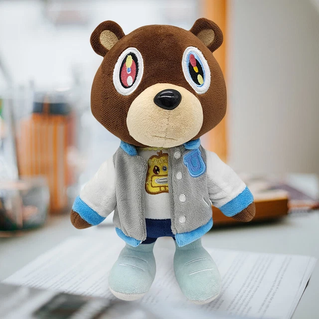 5# 26CM STUFFED Soft Toy with Clothes Kanye Same Teddy Bear for Boys ...