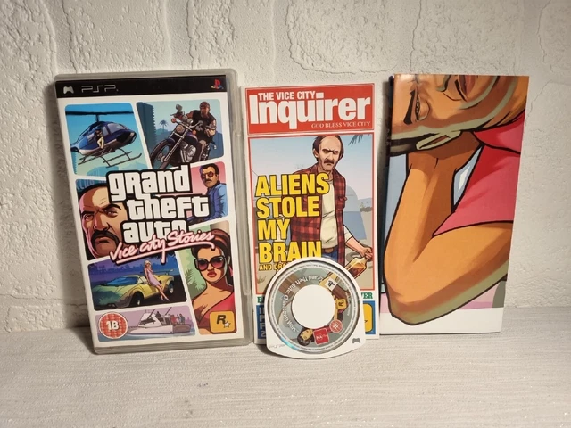 GRAND THEFT AUTO Vice City Stories PSP Game China Town Wars Read ...
