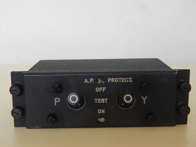AUTO PILOT PROTECTION And Test Control Unit As Used In Puma Helicopter ...