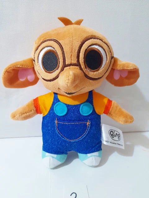 BING SOFT Toy - Nicky Elephant toy - golden bear 2021 Bing Nicky Soft ...