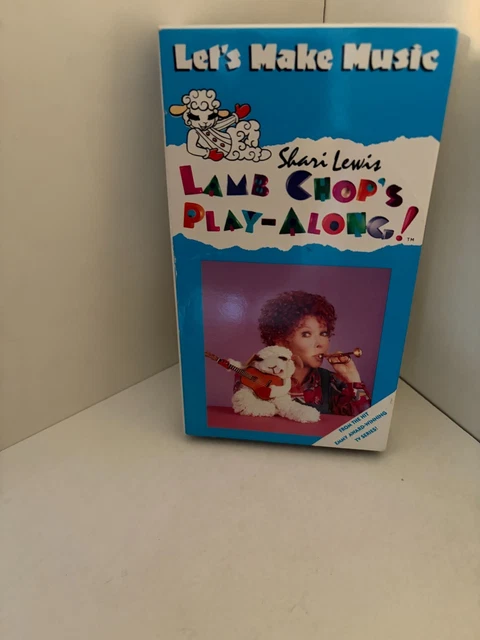 SHARI LEWIS LAMB CHOP'S PLAY-ALONG - LETS MAKE MUSIC rare vhs Puppets ...
