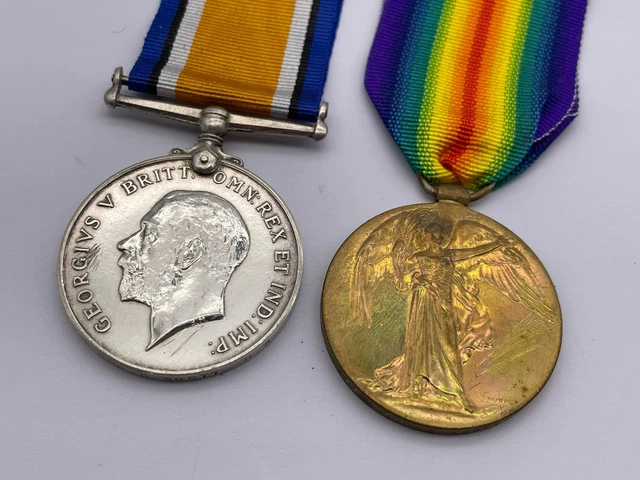 ORIGINAL WORLD WAR One Medal Pair, Gnr Scott, Royal Artillery £35.00 ...