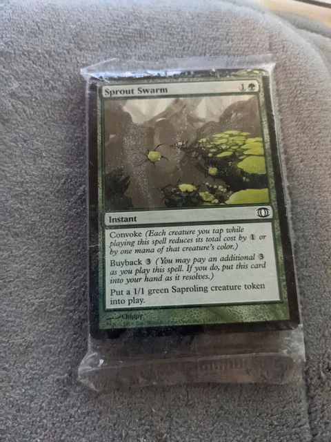 MAGIC THE GATHERING Deck Master Sealed Promo Pack Sprout Swarm 2007 ...