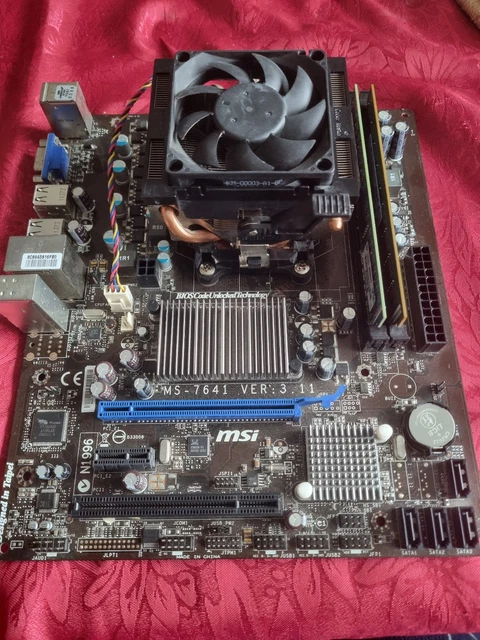 MSI MS-7641 760GM-P21(FX) Motherboard With AMD FX-4100 Quad-Core CPU ...