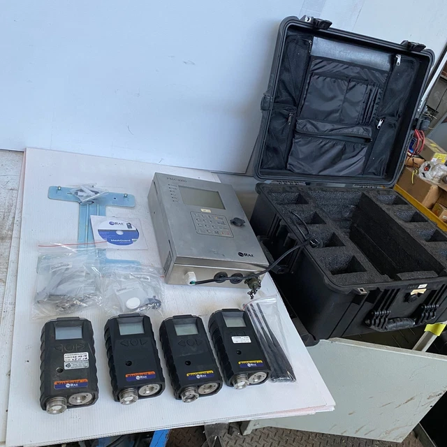 RAE SYSTEMS MESHGUARD LEL H2S fixed gas detection FMC 2000 Wireless Controller $3,697.00 ...