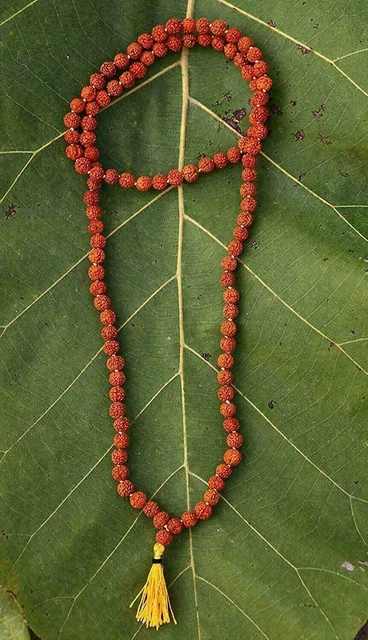 VERY SMALL SMALLEST and rare Rudraksha mala 108 Hindu Puja prayer 6MM £ ...