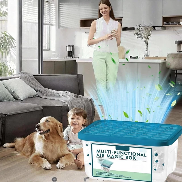 1-3X PURIFIER INDOOR Long-Lasting Fresh Dust Removal Magic Box Air ...