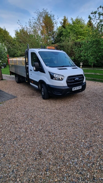 FORD TRANSIT 350 Lwb Rwd dropside truck taillift 2020 new shape £12,750 ...