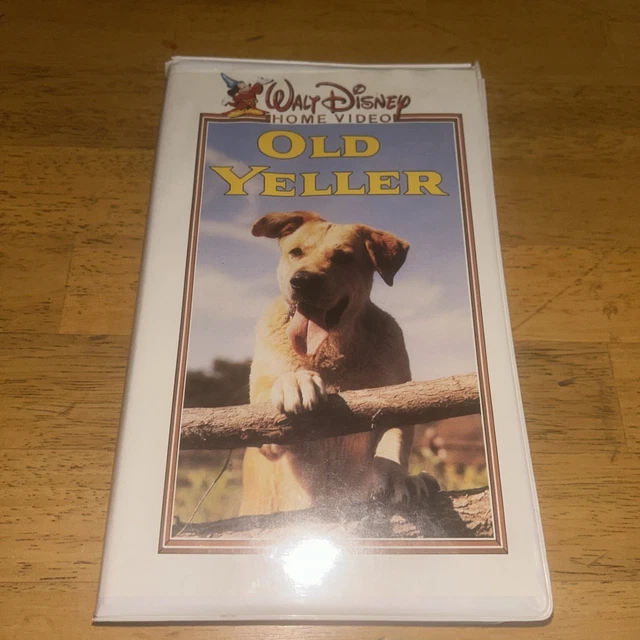 OLD YELLER VHS 1982 Walt Disney Home Video Clamshell Embedded Classic Movie Film £11.40 ...