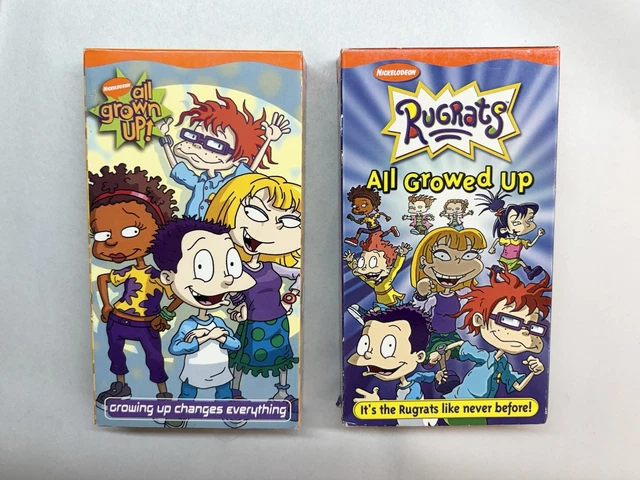VHS LOT NICKELODEON Rugrats All Growed Up Growing Up Grown Nick 90s ...