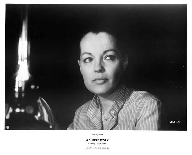 ACTRESS ROMY SCHNEIDER in movie "A Simple Story", circa 1978 Old Movie ...