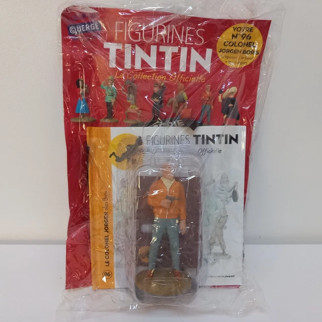 FIGURINE TINTIN COLLECTION Officielle - Le Colonel Jorgen - N° 96 EUR ...