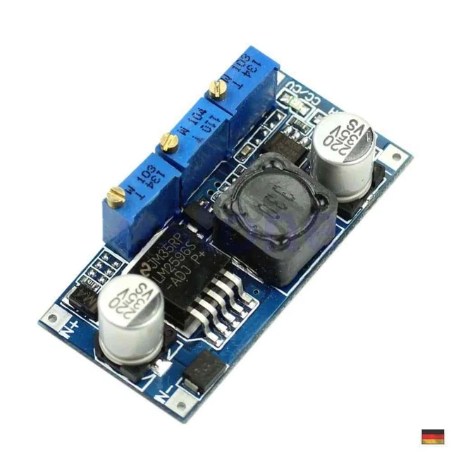 LM2596S DC SPANNUNGSWANDLER Spannungsregler LM2596 Arduino Board Step ...