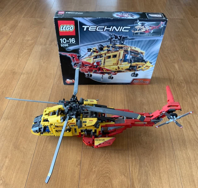 LEGO 9396 TECHNIC, Search and Rescue Helicopter, Complete, Box ...