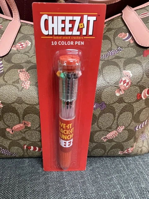 BRAND NEW COLLECTIBLE CHEEZ-ITS SNACK 10 Color Pen £8.21 - PicClick UK