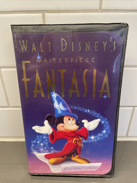 WALT DISNEY'S MASTERPIECE Fantasia VHS (1940; The Original Classic) $11.10 - PicClick CA