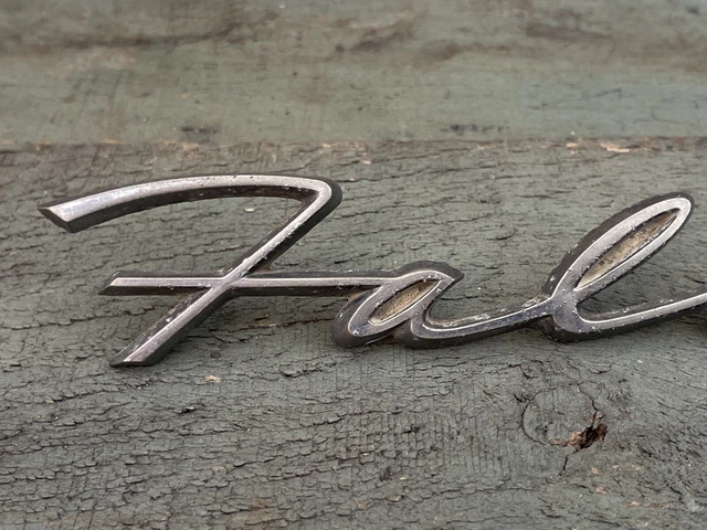 VINTAGE FORD FALCON XK XL XM Rear Panel Quarter Badge Fomoco C3DB ...