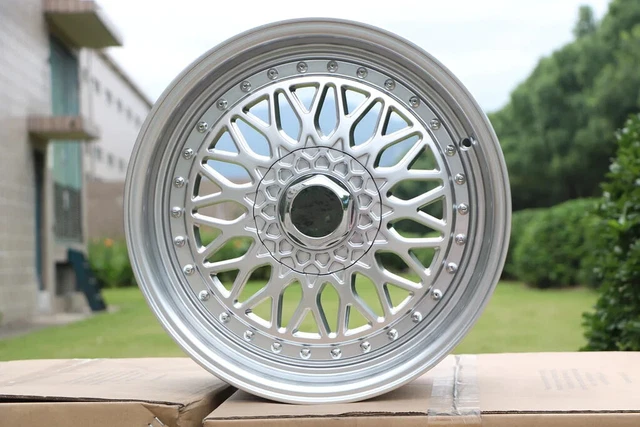17& WHEELS 4X100 / 5x100 +35 CB73.1 For BMW E30 Honda Toyota VW Jetta ...