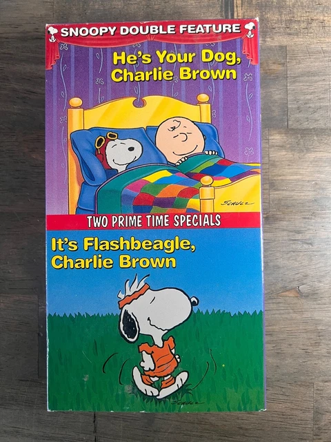 SNOOPY DOUBLE FEATURE VHS - Paramount 1950, 1958, 1965 $15.00 - PicClick