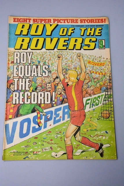 R&L VINTAGE MAGAZINE Comic: Roy of the Rovers 17th February 1979 EUR 5 ...