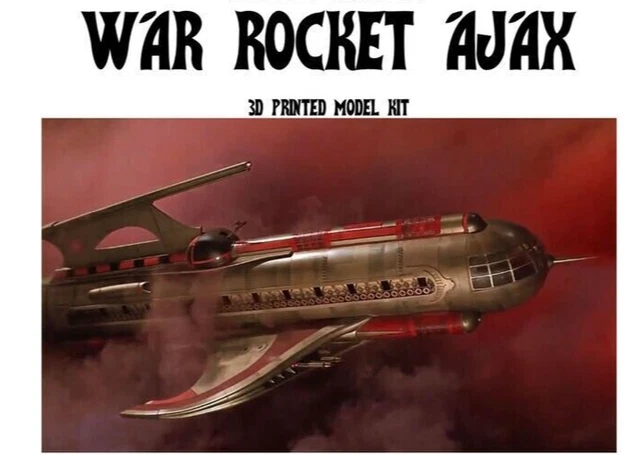 FLASH GORDON MING War Rocket AJAX Model Kit RJM Models PRE-ORDER £90.00 ...