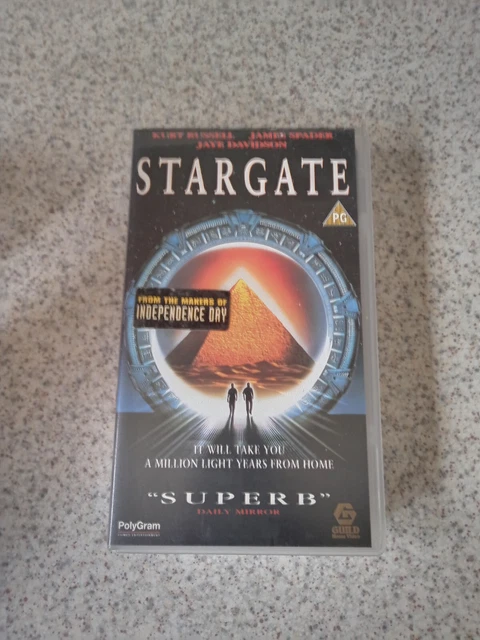 STARGATE GUILD HOME Video Vhs Tape Kurt Russell Small Box Sell Thru £1. ...