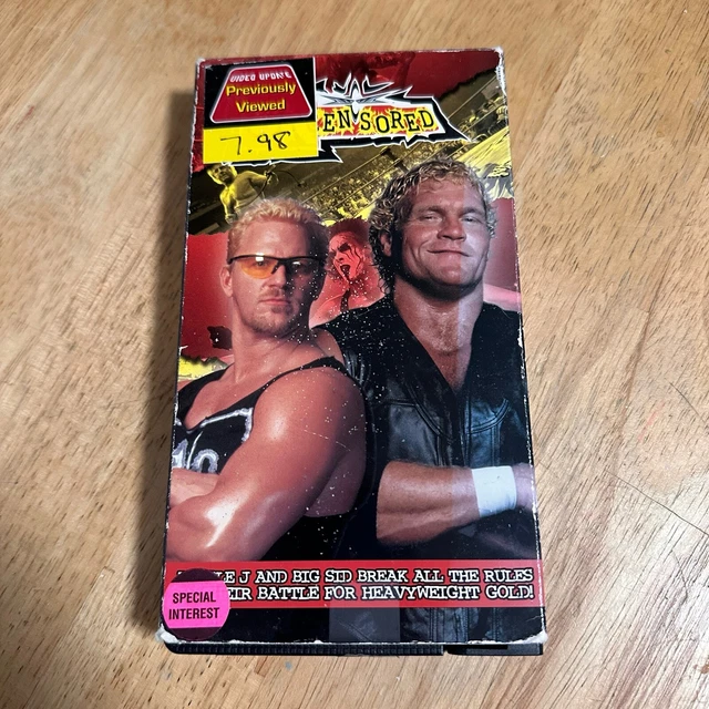 WCW UNCENSORED 2000 VHS Wrestling WWF Original Authentic Good Shape! £ ...