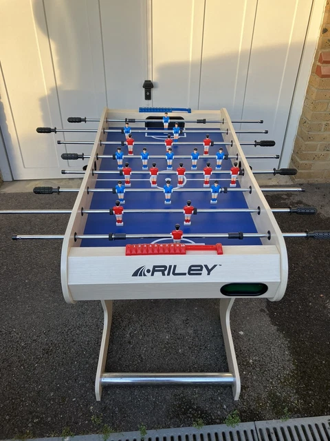 RILEY FOLDING TABLE Football / Foosball Table. 4FT for Collection Only ...