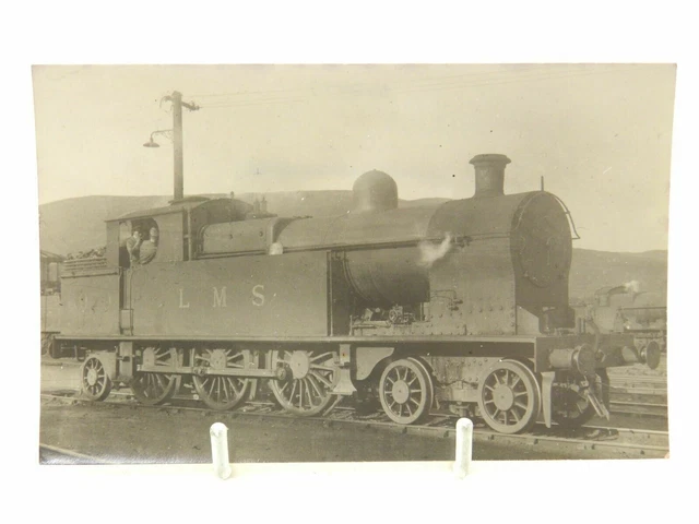 ANTIQUE REAL PHOTOGRAPH railway train postcard LMS No. 6979 steam locomotive £9.09 - PicClick UK