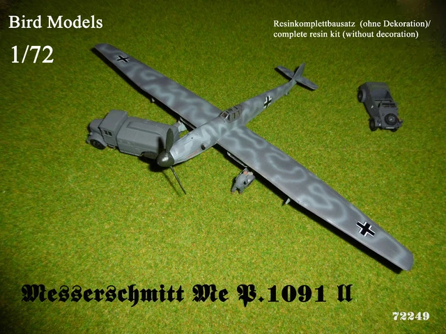 MESSERSCHMITT ME P.1091 II 1/72 Bird Models Resin Kit / Resin Kit New ...