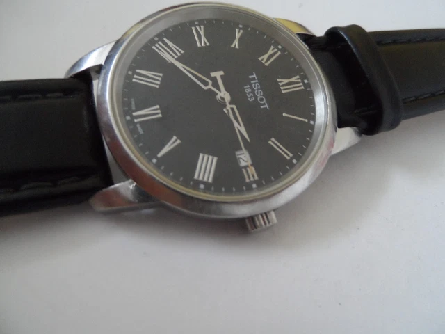 TISSOT 1853 SAPPHIRE Crystal Swiss Made Date Mens Quartz Watch. £44.00 - PicClick UK