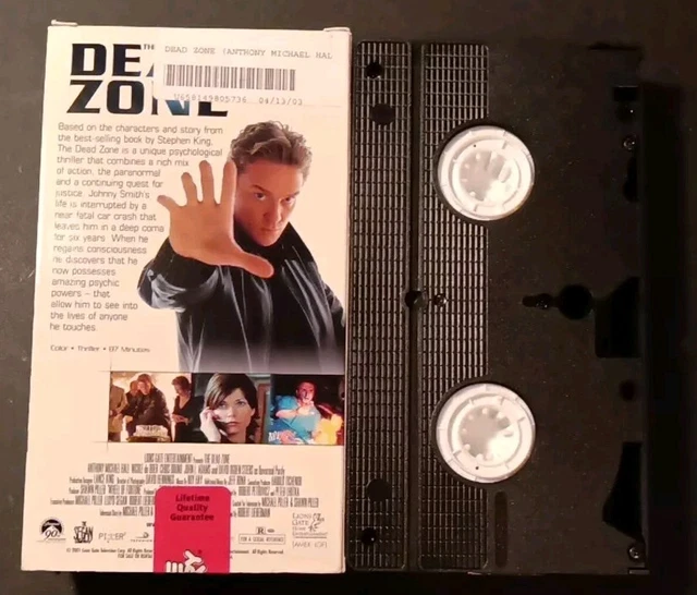 THE DEAD ZONE (VHS, 2001) Horror, Stephen King, Nicole De Boer, John Adams £8.68 - PicClick UK