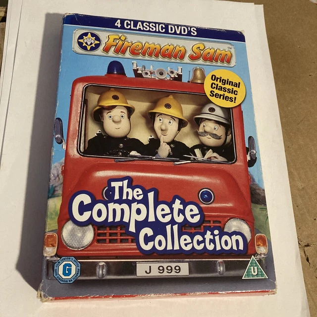 FIREMAN SAM - Complete Collection 4 Classic DVDs Box Set EAD5 390G EUR 45,91 - PicClick IT