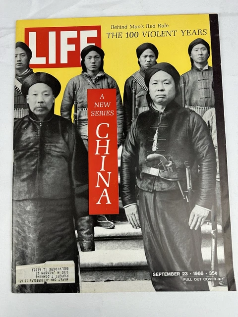 LIFE MAGAZINE - Sept. 23, 1966 - China, 100 Violent Years - Vietnam has ...