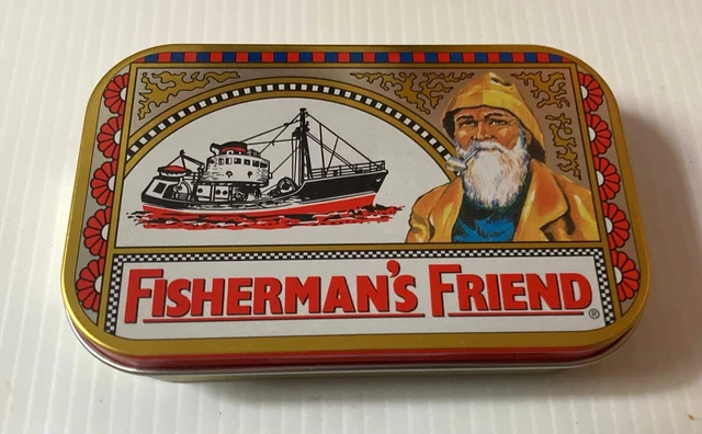 FISHERMAN'S FRIEND EMPTY small tin box $10.00 - PicClick CA