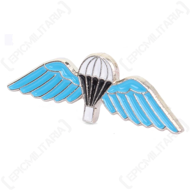 WW2 BRITISH ARMY Enamel Paratrooper Parachute Wings Pin Badge ...
